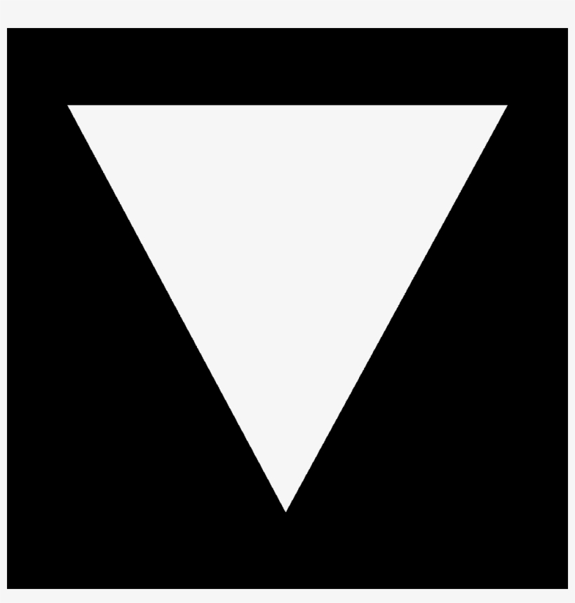 Flow Wlm Arrow Block Black - Plain White Triangle PNG Image ...