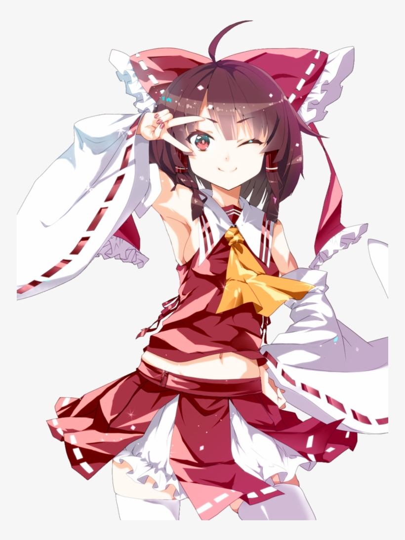 Hakurei Reimu Png PNG Image | Transparent PNG Free Download on SeekPNG