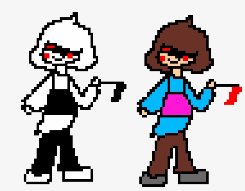 Download Underswap Frisk Battle Sprite - Cartoon | Transparent PNG ...
