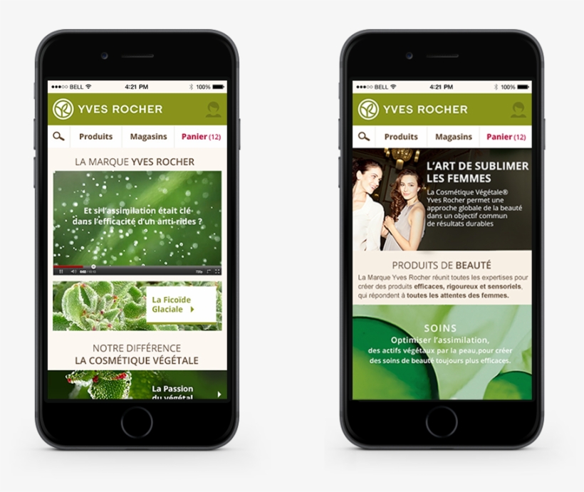 What We Were Asked - Yves Rocher Mobile PNG Image | Transparent PNG ...