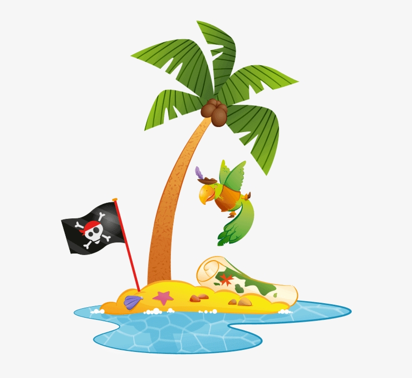 Pirate Island Clipart