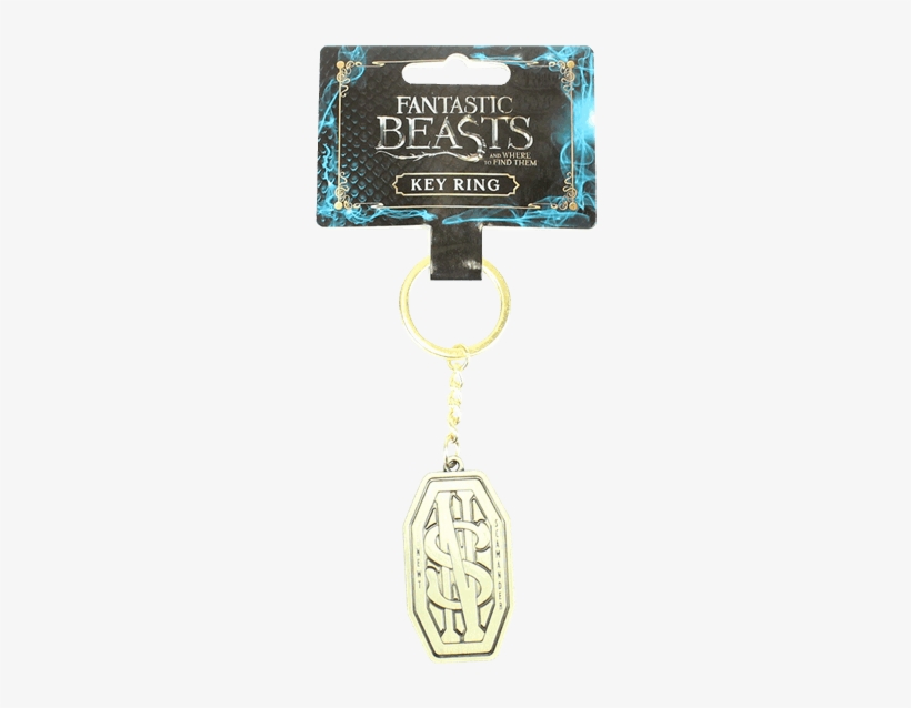 Newt Scamander Logo Keyring - Official Fantastic Beasts Newt Scamander ...