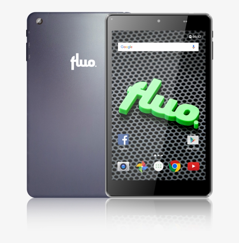 Download Fluo Techno - Fluo Tablet | Transparent PNG Download | SeekPNG