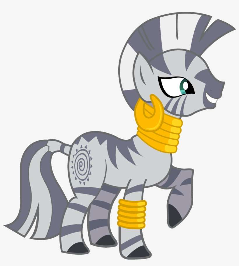 Zebra - Mlp Zecora Vector PNG Image | Transparent PNG Free Download on ...