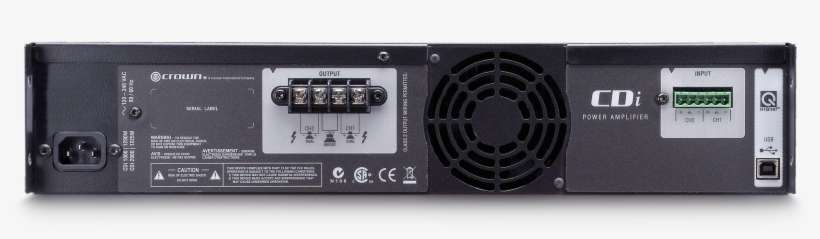 Cdi - Crown Cdi 2000 Amplifier - Two Channel, 800w | Lightyear PNG ...