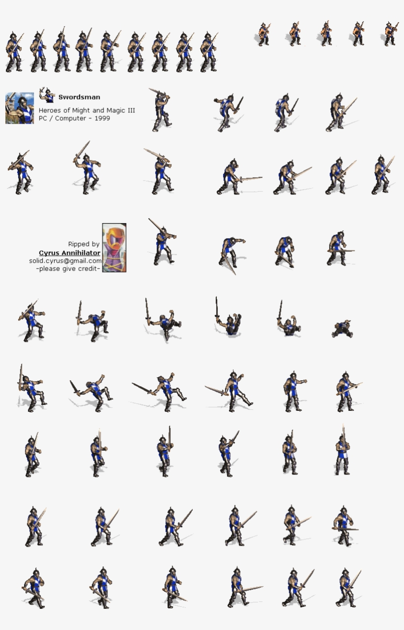 Click For Full Sized Image Swordsman PNG Image | Transparent PNG Free ...