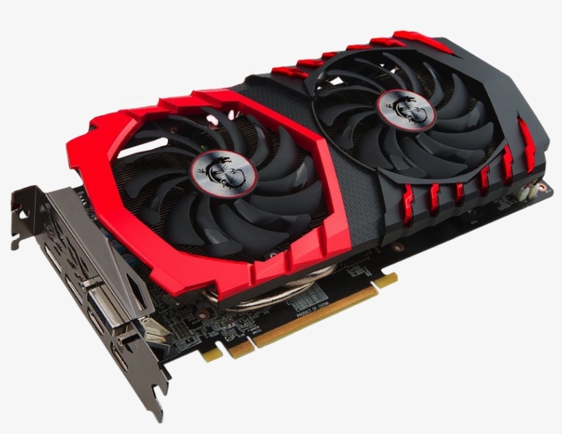Radeon Rx 570 Amd Graphics Card - Msi Rx 570 PNG Image | Transparent ...