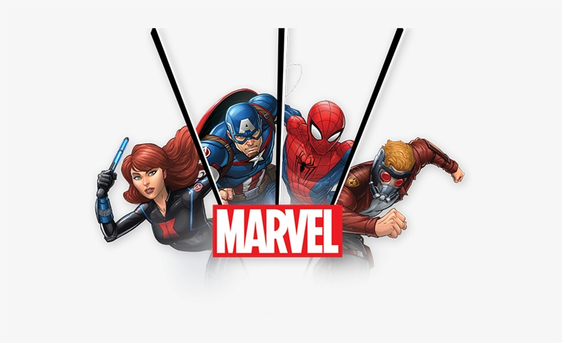 Image Layer - Poster: Marvel Group Image, 81x61in. PNG Image ...
