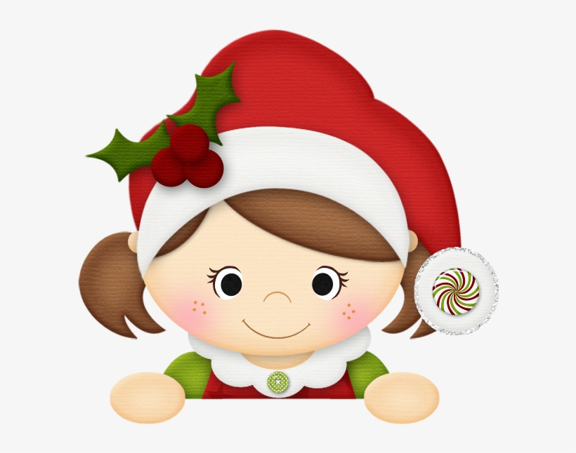 Christmas - Christmas Girl Clipart PNG Image | Transparent PNG Free ...