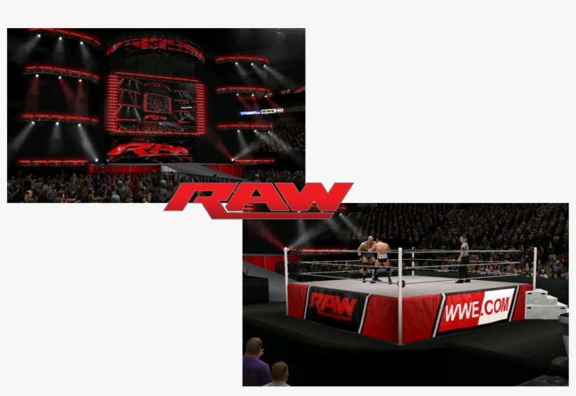 34hwbwg ] - Custom Wwe Raw Arena PNG Image | Transparent PNG Free ...
