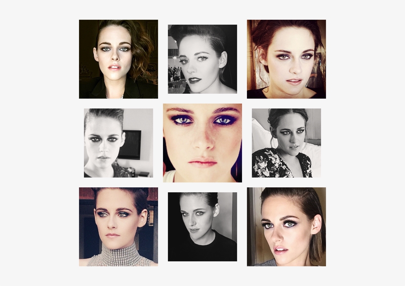 Kristen Stewart Instagram - Collage PNG Image | Transparent PNG Free ...