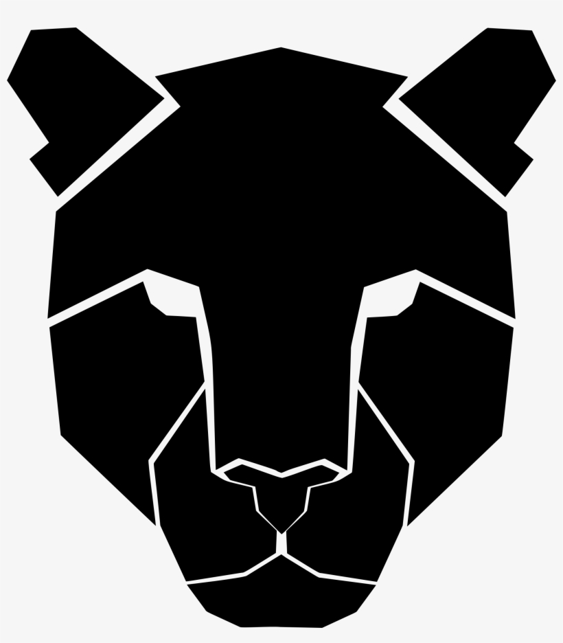 This Free Icons Png Design Of Leopard Head Silhouette PNG Image ...