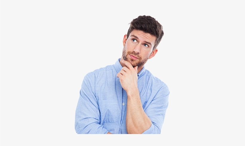 Download Person Thinking Png Clip Transparent Library - Thinking Man ...