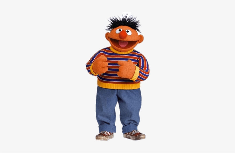 At The Movies - Ernie Sesame Street PNG Image | Transparent PNG Free ...
