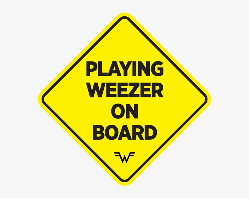 Weezer Family Decal - Bigfoot Crossing Sign PNG Image | Transparent PNG ...