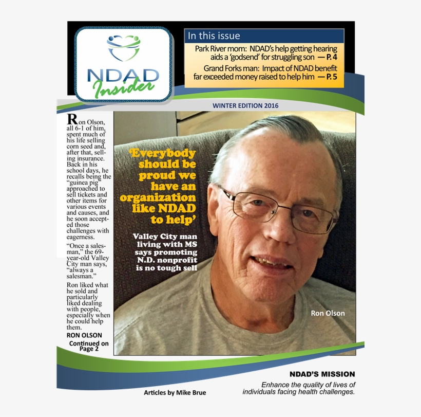Ndad Insider Winter 2016 Cover - Ndad-north Dakota Association For The ...