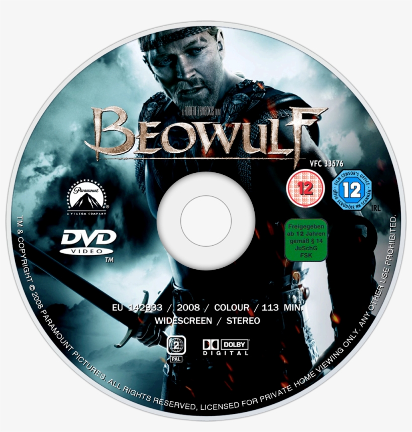 Beowulf Dvd Disc Image - Beowulf PNG Image | Transparent PNG Free ...
