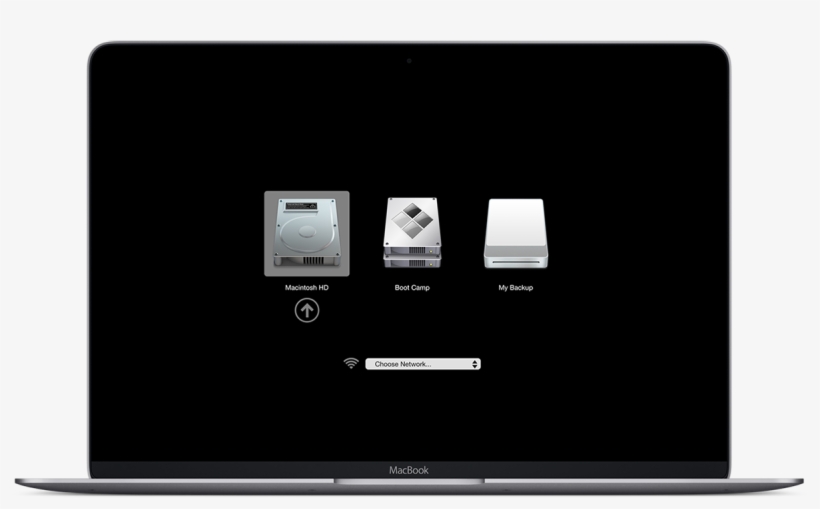 Macbook Startup Manager - Led-backlit Lcd Display PNG Image ...