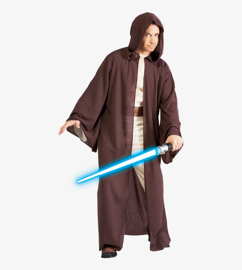 Deluxe Adult Jedi Knight Hooded Robe PNG Image | Transparent PNG Free ...