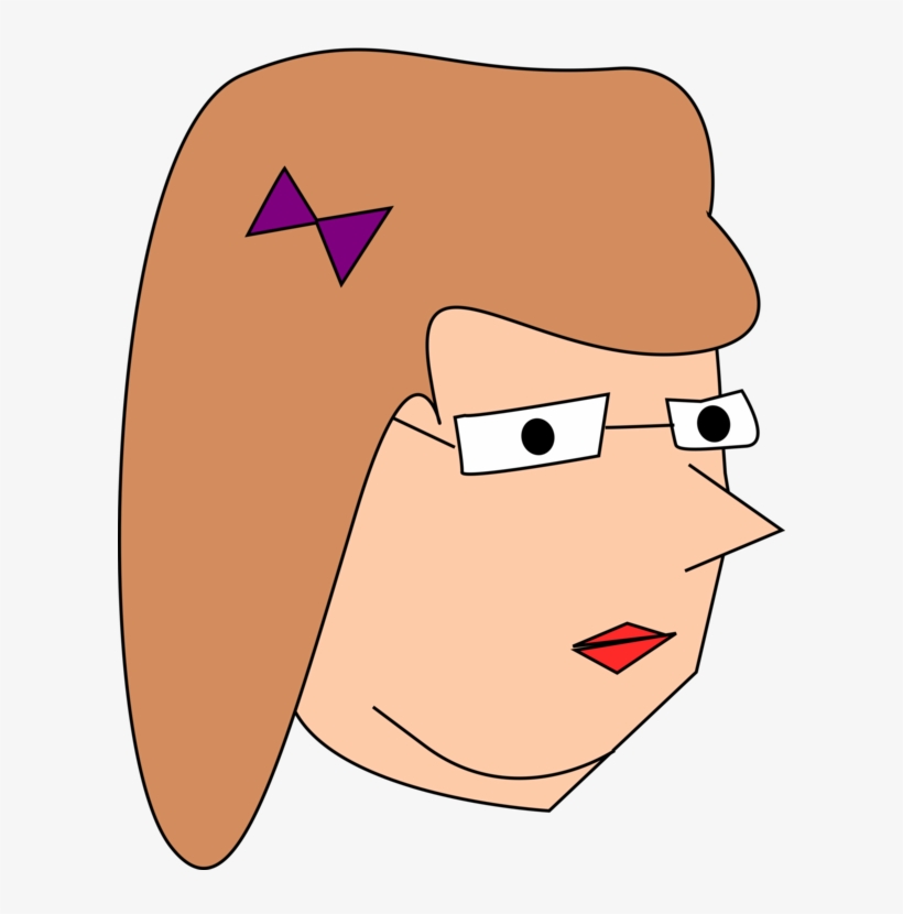 Download Drawing Eye Woman Head Stick Figure - Cartoon | Transparent ...