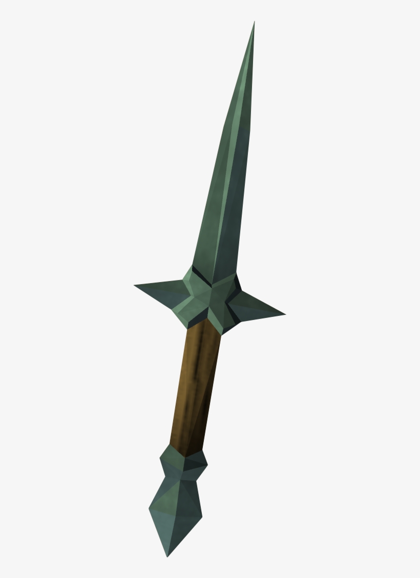 Detailed - Runescape Adamant Dagger PNG Image | Transparent PNG Free ...