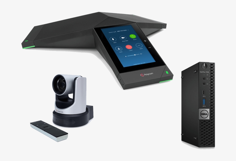 Polycom Trio 8500 Plus Zoom Room - Polycom With Zoom Room PNG Image ...
