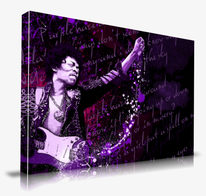 Maxwell Dickson ''jimi Hendrix Purple Haze'' Graphic PNG Image ...