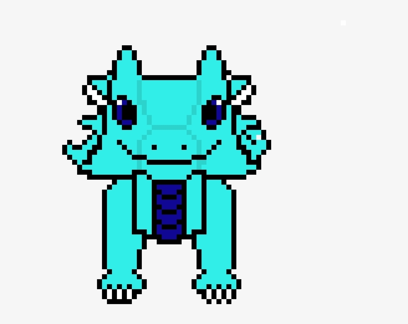 Dragon Sprite -tail - Pixel Art PNG Image | Transparent PNG Free ...