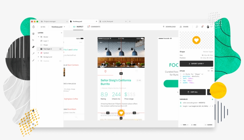 Hand-off And Inspect Sketch, Psd, Xd, Ai, & Figma Designs - Design PNG ...