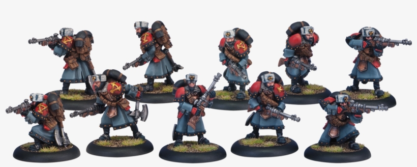 Khador Winter Guard Rifle Corps (10) PNG Image | Transparent PNG Free ...