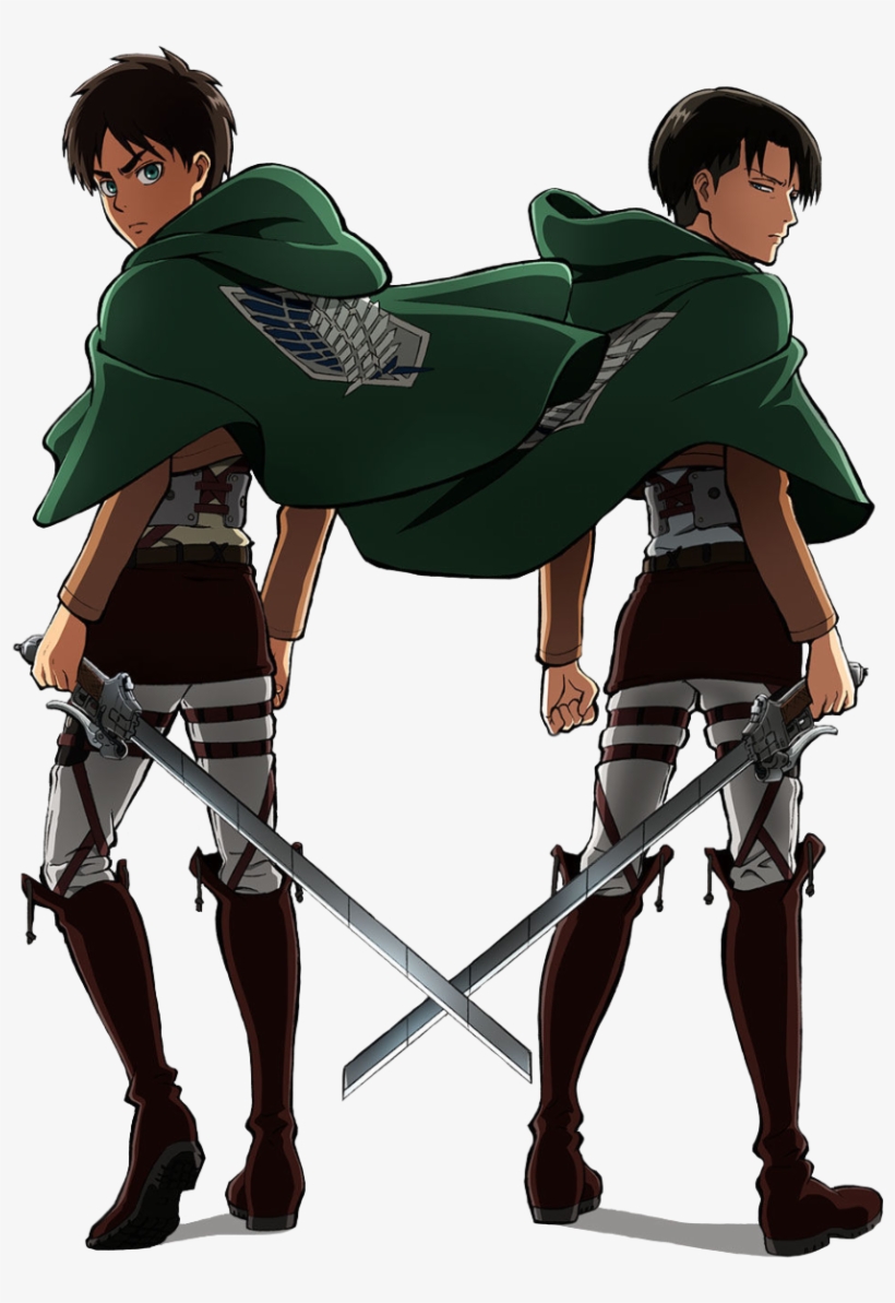 Eren And Levi Fighting PNG Image | Transparent PNG Free Download on SeekPNG