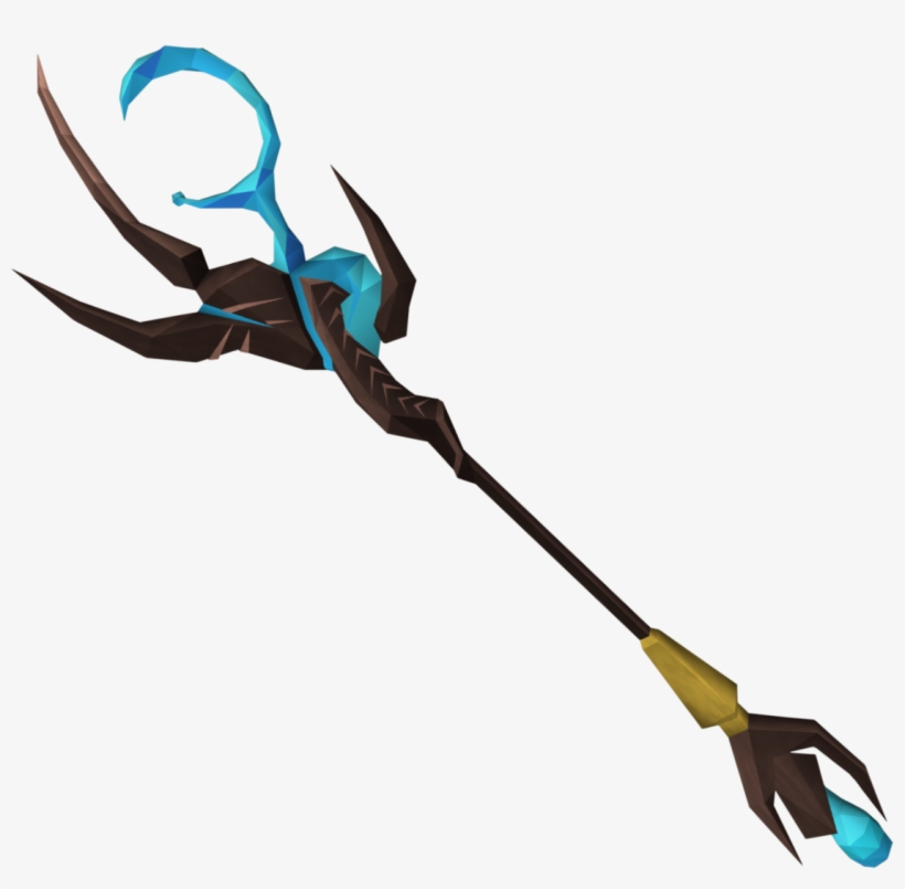 Mystic Steam Staff - Runescape Staff PNG Image | Transparent PNG Free ...