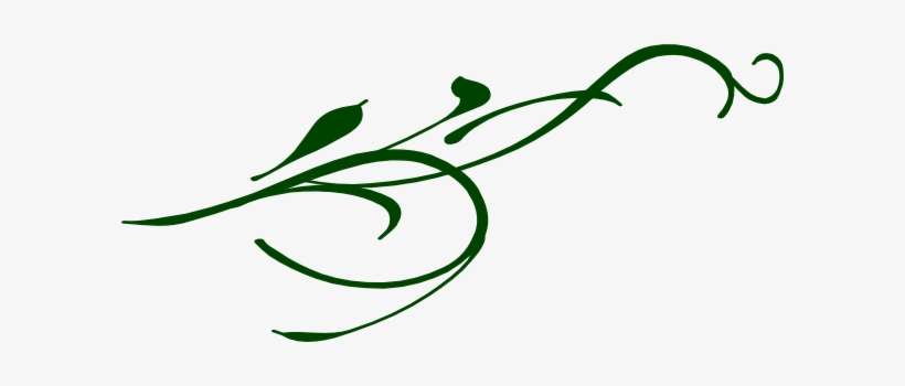 Green Swirl Clip Art Free - Green Leaf Border Clip Art PNG Image ...