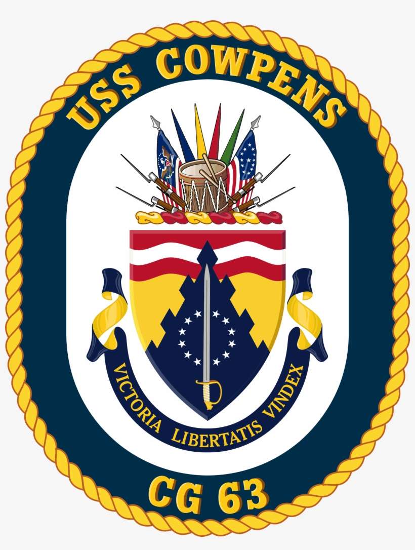 Uss Cowpens Cg-63 Crest - Ddg 1000 Crest PNG Image | Transparent PNG ...
