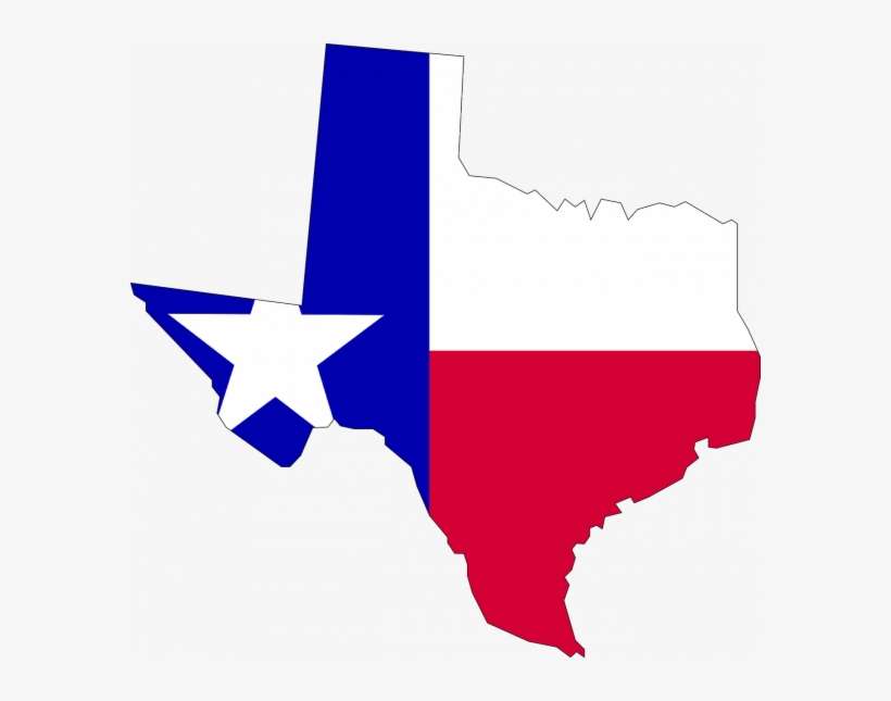 Texas Texas Shape - Flag Map Of Texas PNG Image | Transparent PNG Free ...