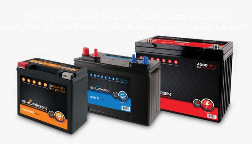 Shuriken Agm Batteries - Shuriken Sk-btx12-bs Power Sport Series Agm ...