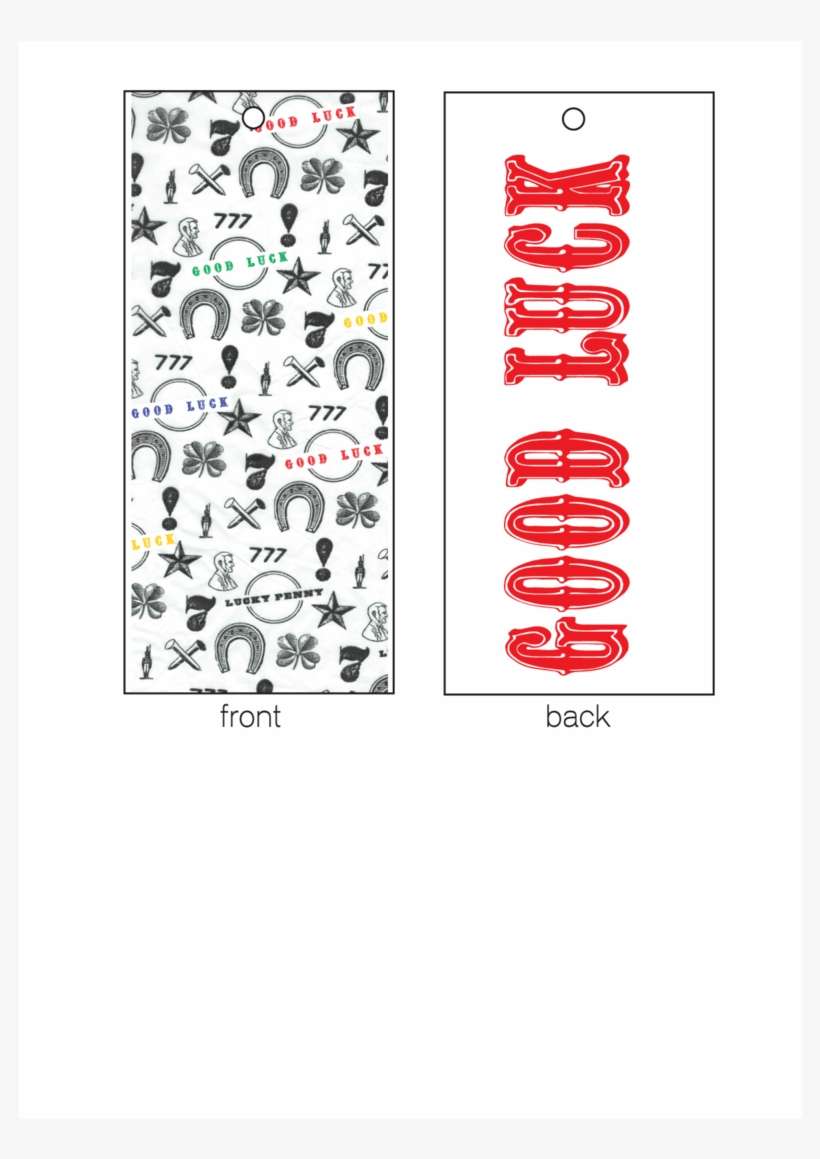 Good Luck Tags PNG Image | Transparent PNG Free Download on SeekPNG