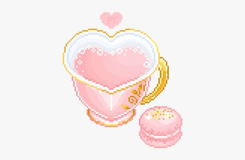 Download Pixel Clipart Kawaii - Kawaii Pixel Tea | Transparent PNG ...