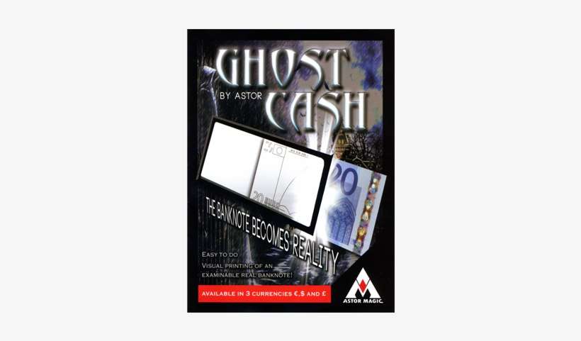 Ghost Cash By Astor - Ghost Cash (u.s.) By Astor - Trick PNG Image ...