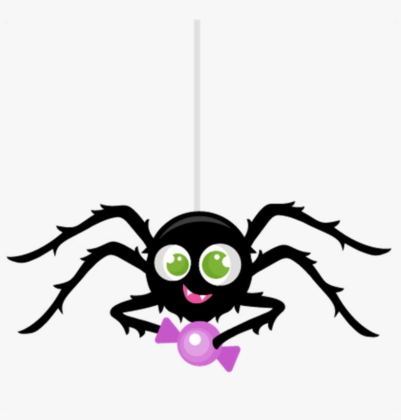 Cute Tumblr Ftestickers - Cute Halloween Spider Clipart PNG Image ...