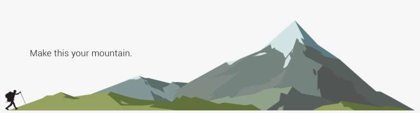 Gradual-mountain@4x - Summit PNG Image | Transparent PNG Free Download ...