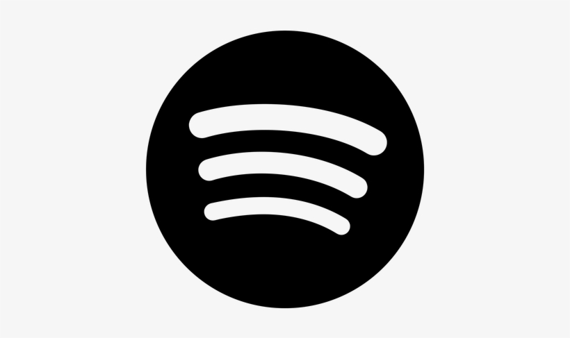 Download Spotify Logo Black Png | Transparent PNG Download | SeekPNG