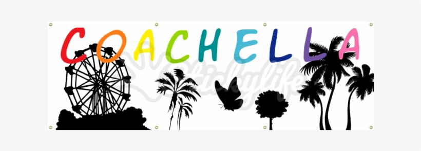 Download Coachella Vinyl Banner | Transparent PNG Download | SeekPNG