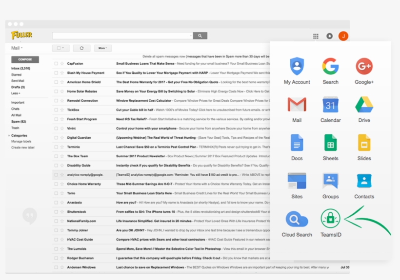 Gsuite Gmail Ext Example PNG Image | Transparent PNG Free Download on ...