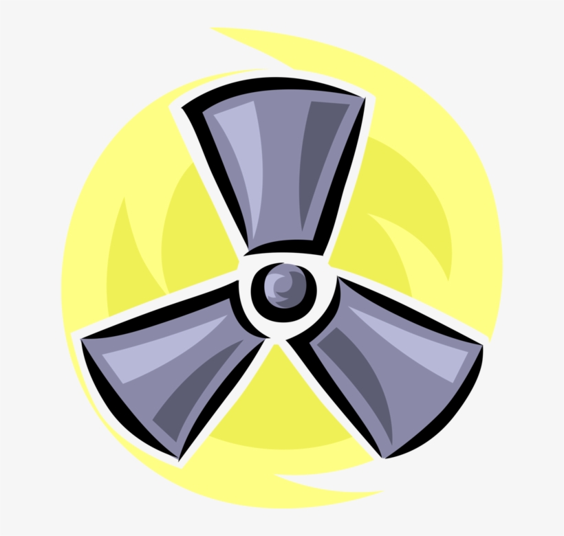 Vector Illustration Of Nuclear Fallout Radioactive - Radiation PNG ...