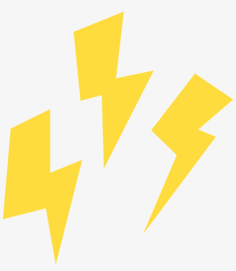 Vector Bolt Traditional - Mlp Thunder Cutie Mark PNG Image ...