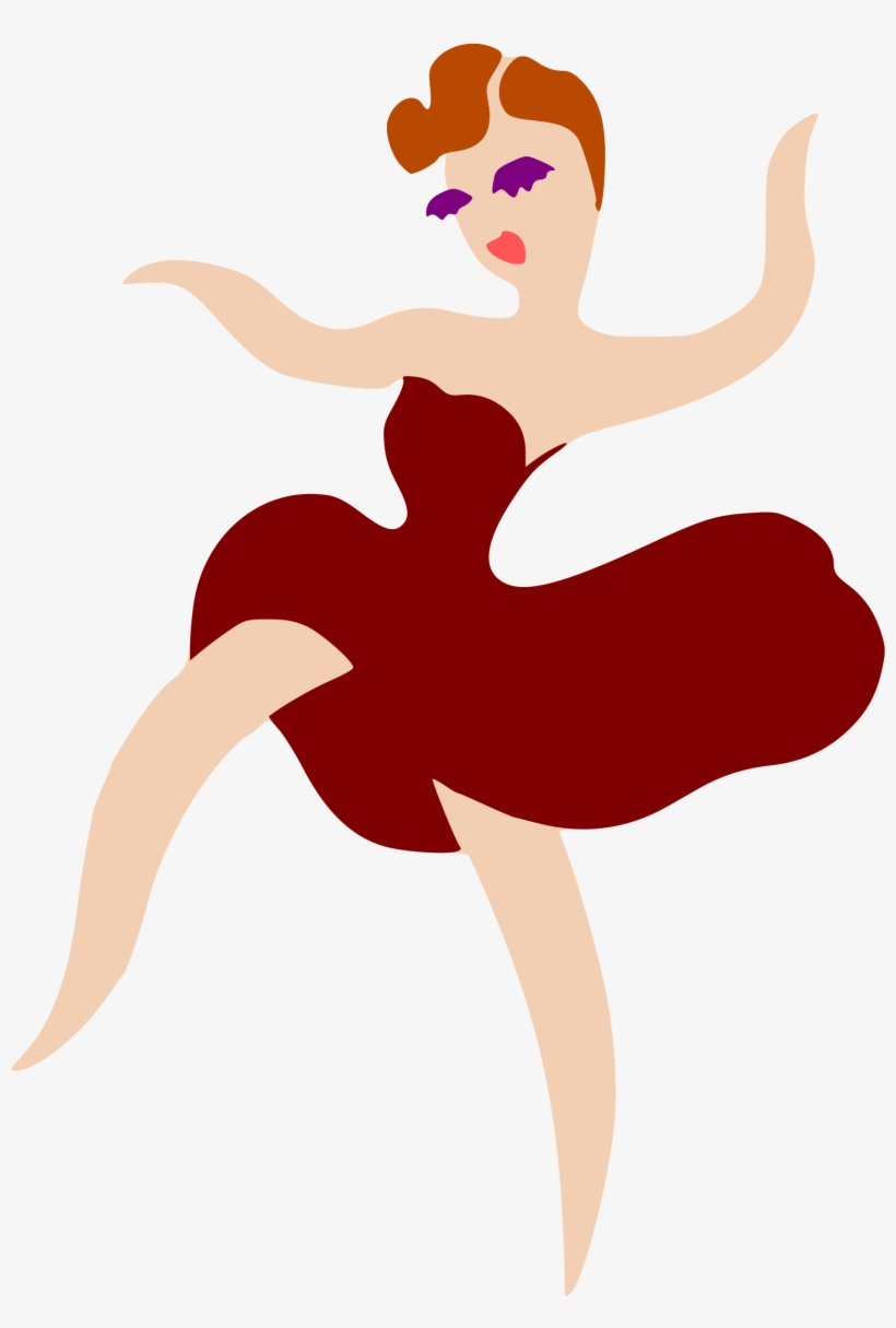 This Free Icons Png Design Of Abstract Dancer PNG Image | Transparent ...