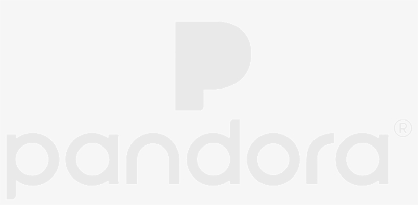 Download Pandora Logo Grey - Ivory | Transparent PNG Download | SeekPNG