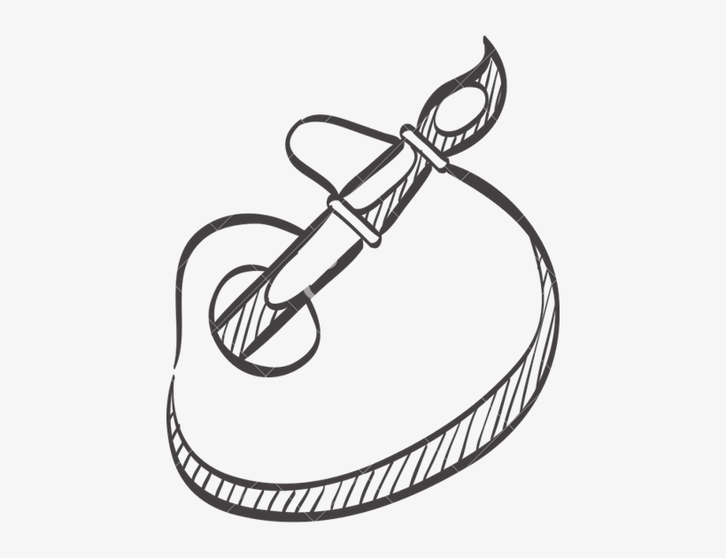 Download Paint Palette Drawing At Getdrawings - Painting | Transparent ...