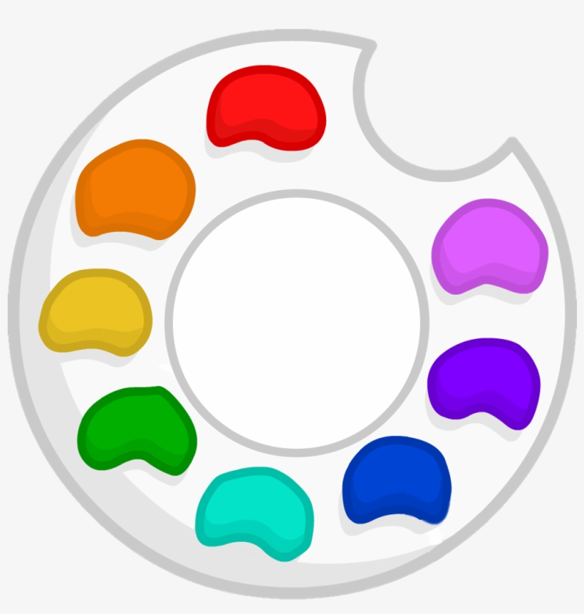 Download Paint Clipart Object - Object Lockdown Paint Palette Body ...